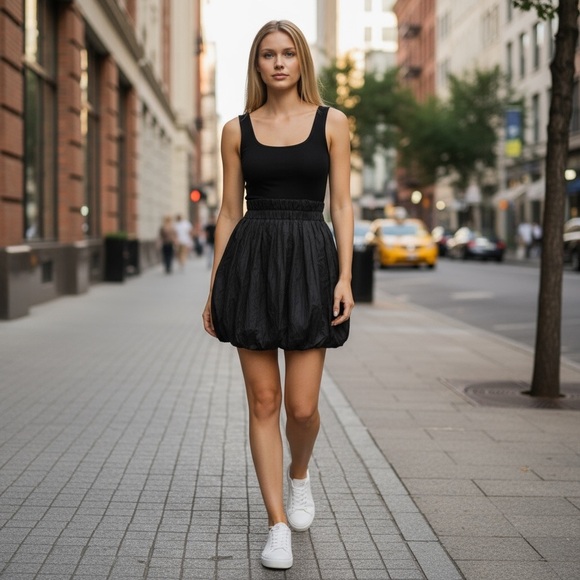 RACHEL Rachel Roy | Dresses | Rachel Roy Black Tank Bubble Dress | Poshmark